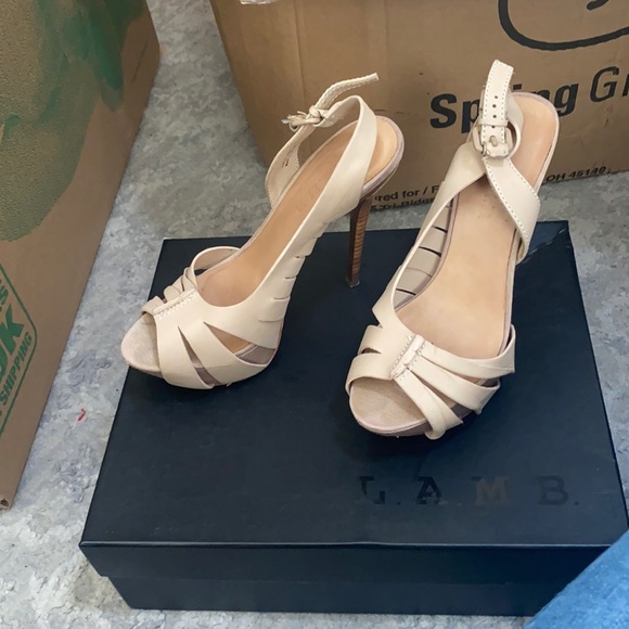 L.A.M.B. | Shoes | Lamb Heels Size 65 | Poshmark